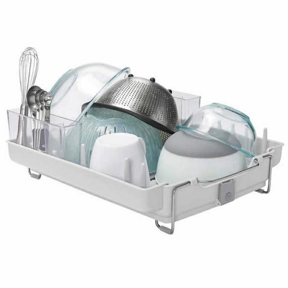 Oxo | Kitchen | Oxo Soft Work Foldaway Dish Rack | Poshmark